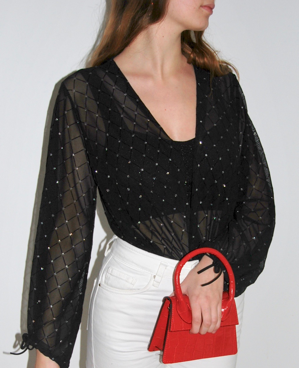 Body en voile pailleté – Arzélia